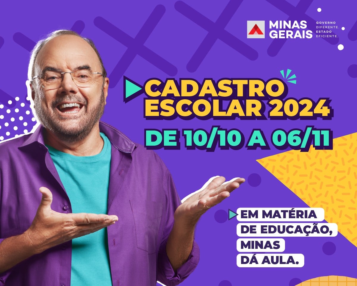 Começa nesta terça-feira o Cadastro Escolar 2024 para quem deseja ...